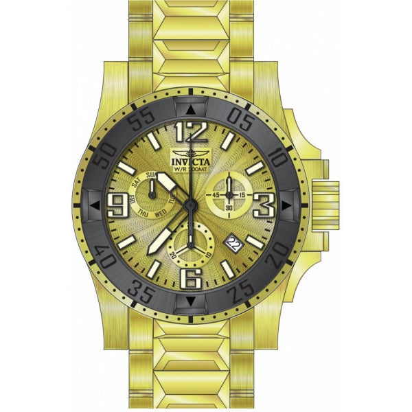 Invicta Excursion Chronograph Gold Dial Mens Watch – Bixme