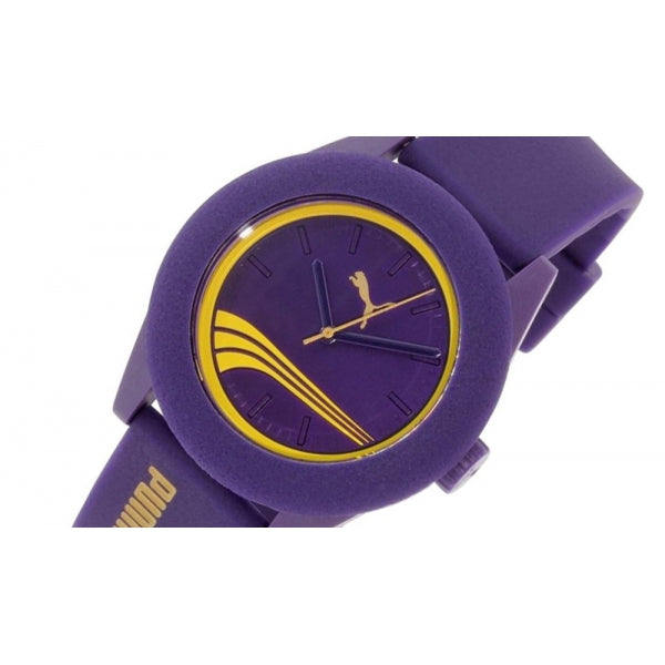 Puma Men's Purple Rubber Quartz Watch – Bixme