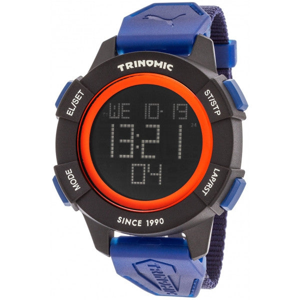 Puma Men's Trinomic Blue Digital Display Watch – Bixme