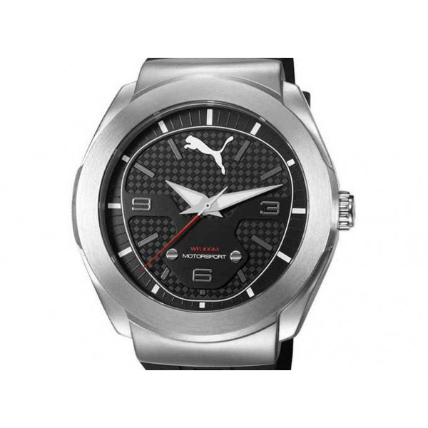 Puma Wristwatch Black Silicone Strap – Bixme